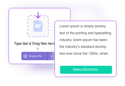 Reescribir Textos Online - Cambiador de Palabras